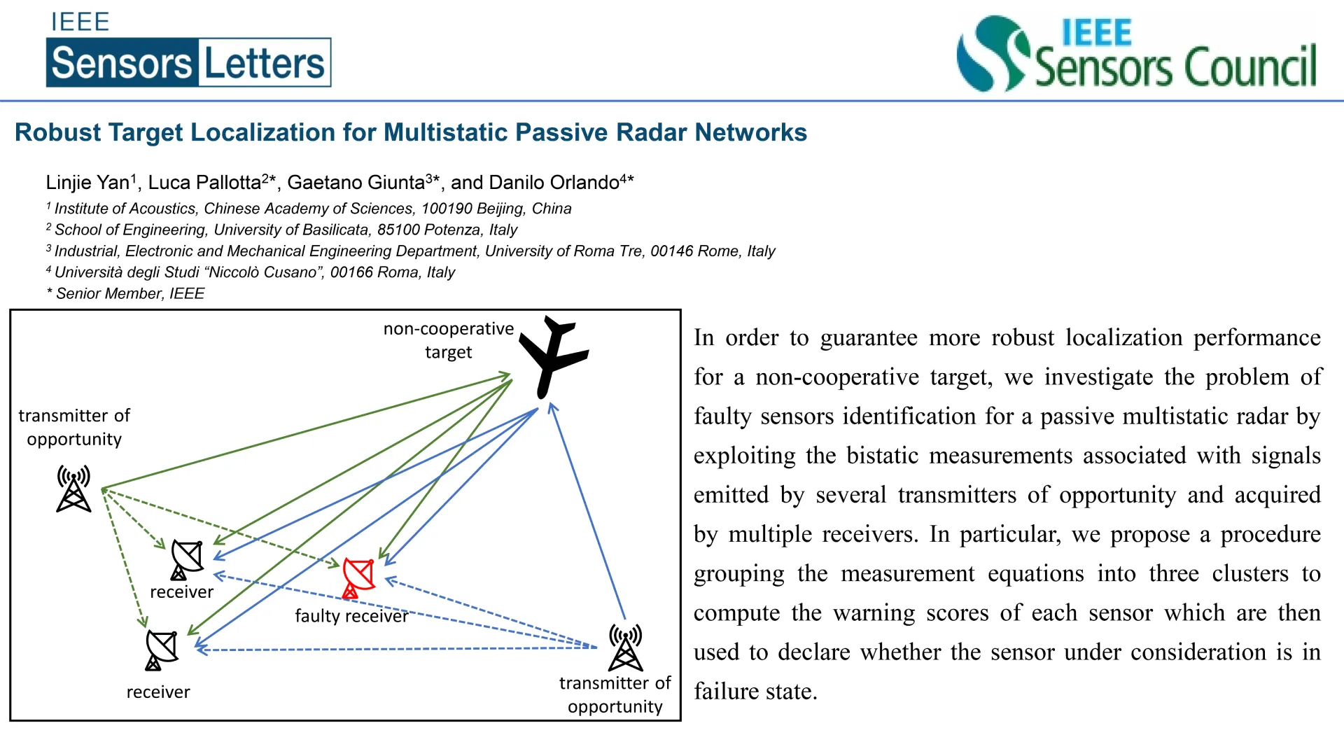 Robust Target Localization For Multistatic Passive Radar Networks